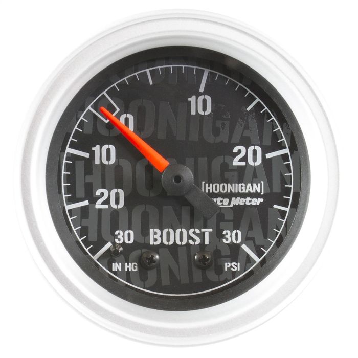 AutoMeter 2 1/16in 0-30 IN HG 0-30 PSI Mechanical Hoonigan Vacuum and ...