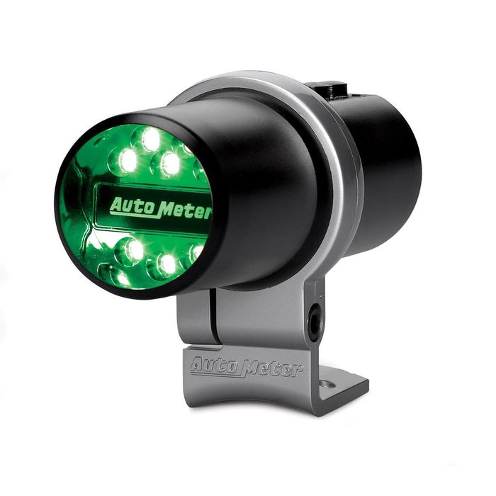 AutoMeter Black Pit Road Speed Pedestal Programmable Indicator Light