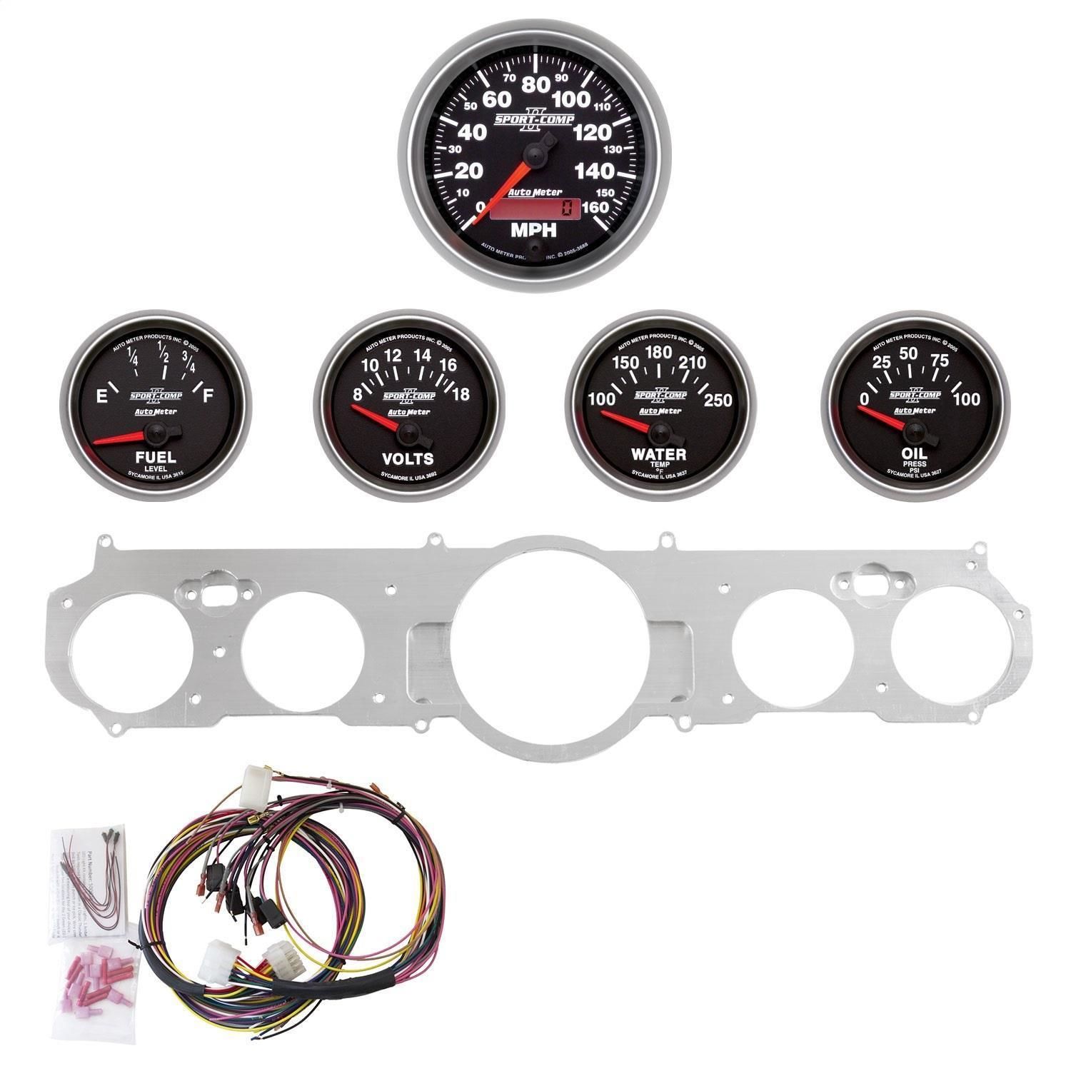 AutoMeter Performance Gauge Set 7035-12