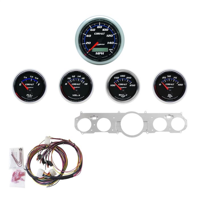 AutoMeter Performance Gauge Set 7035-CB