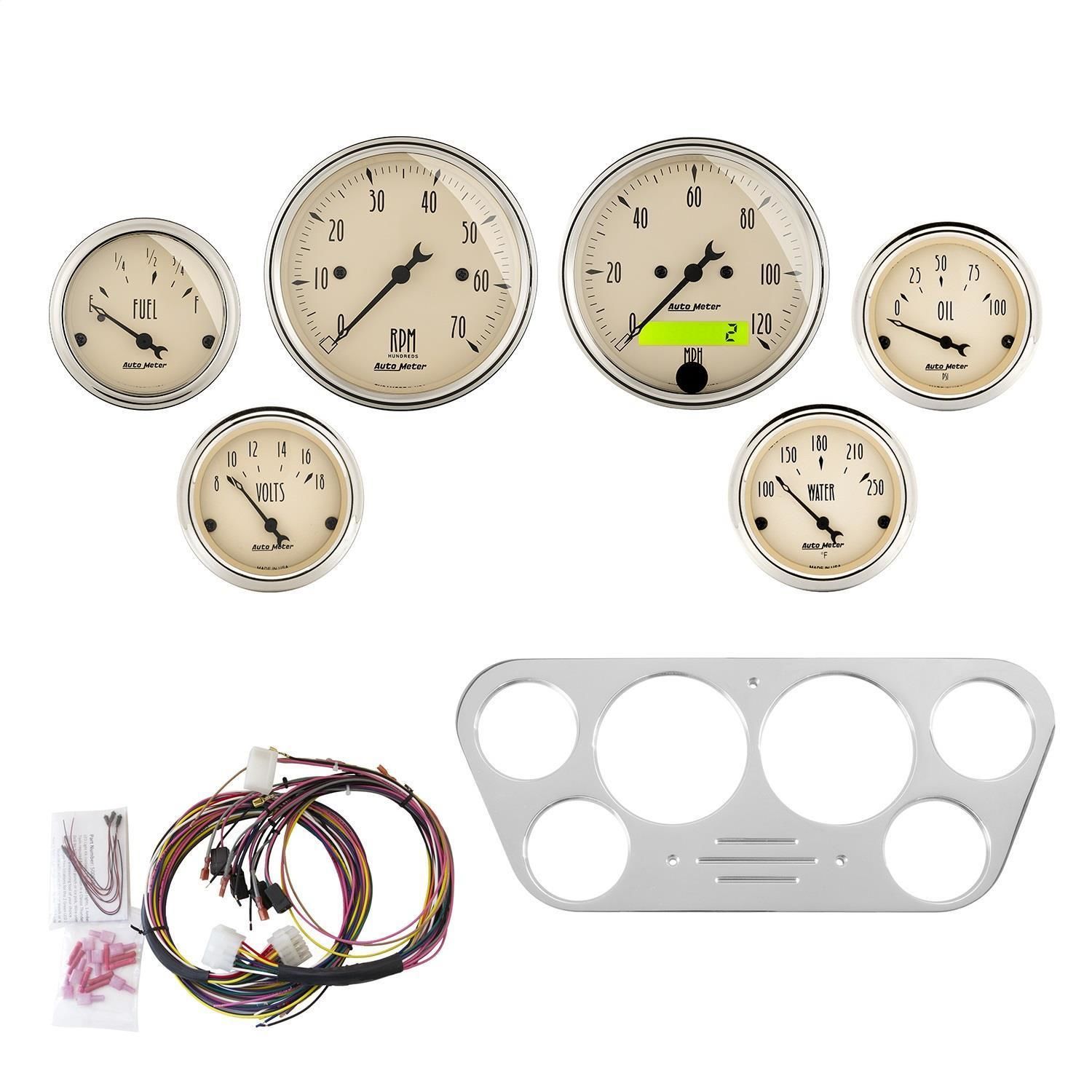 AutoMeter Performance Gauge Set 7048-AB