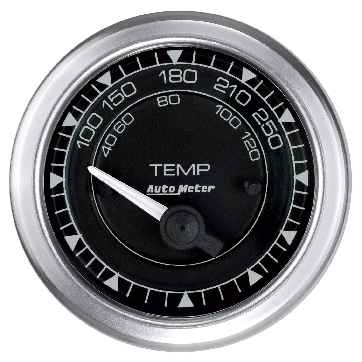 AutoMeter Chrono 2 1/16in 100 to 250 Degrees Electrical Temperature Gauge