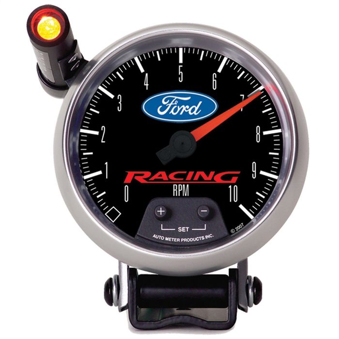 AutoMeter 3 3/8in 0-10,000 RPM Black Ford Tachometer