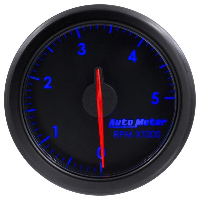 AutoMeter 2 1/16in 0-5,000 RPM Black Airdrive Tachometer