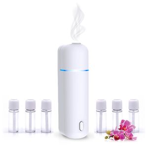 CLIX Auto Aroma Starter Orchid Air Freshener Essential Oil White Diffuser 6 Pack