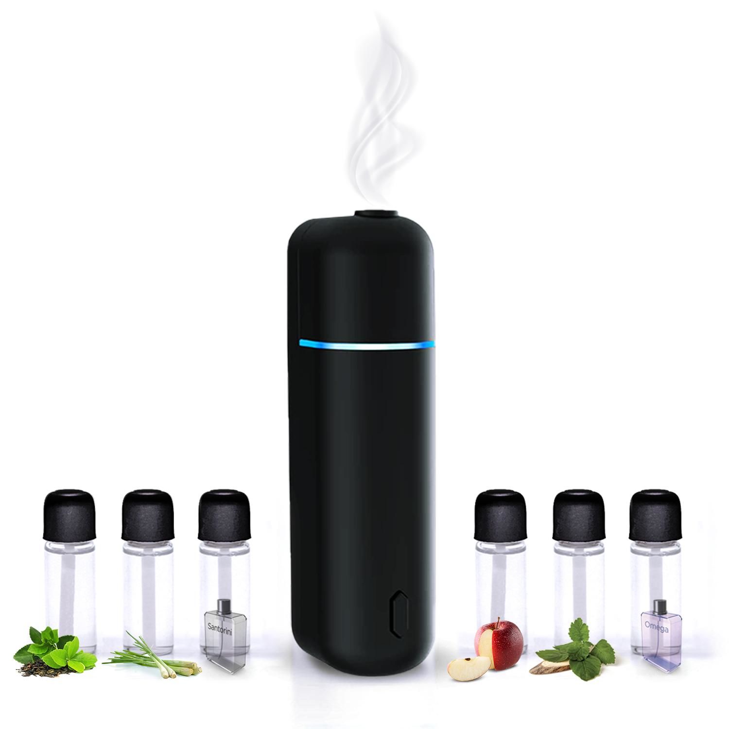 CLIX Auto Aroma Starter Variety Air Freshener Essential Oil Black Diffuser 6 Pack