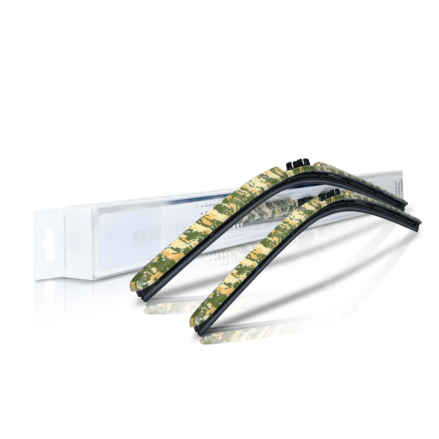 CLIX Wipers Camo 24in 20in I Adapter All Weather Interchangeable Wiper ...