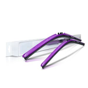 CLIX Wipers Purple Carbon 26in 16in All Weather Interchangeable Wiper Blade