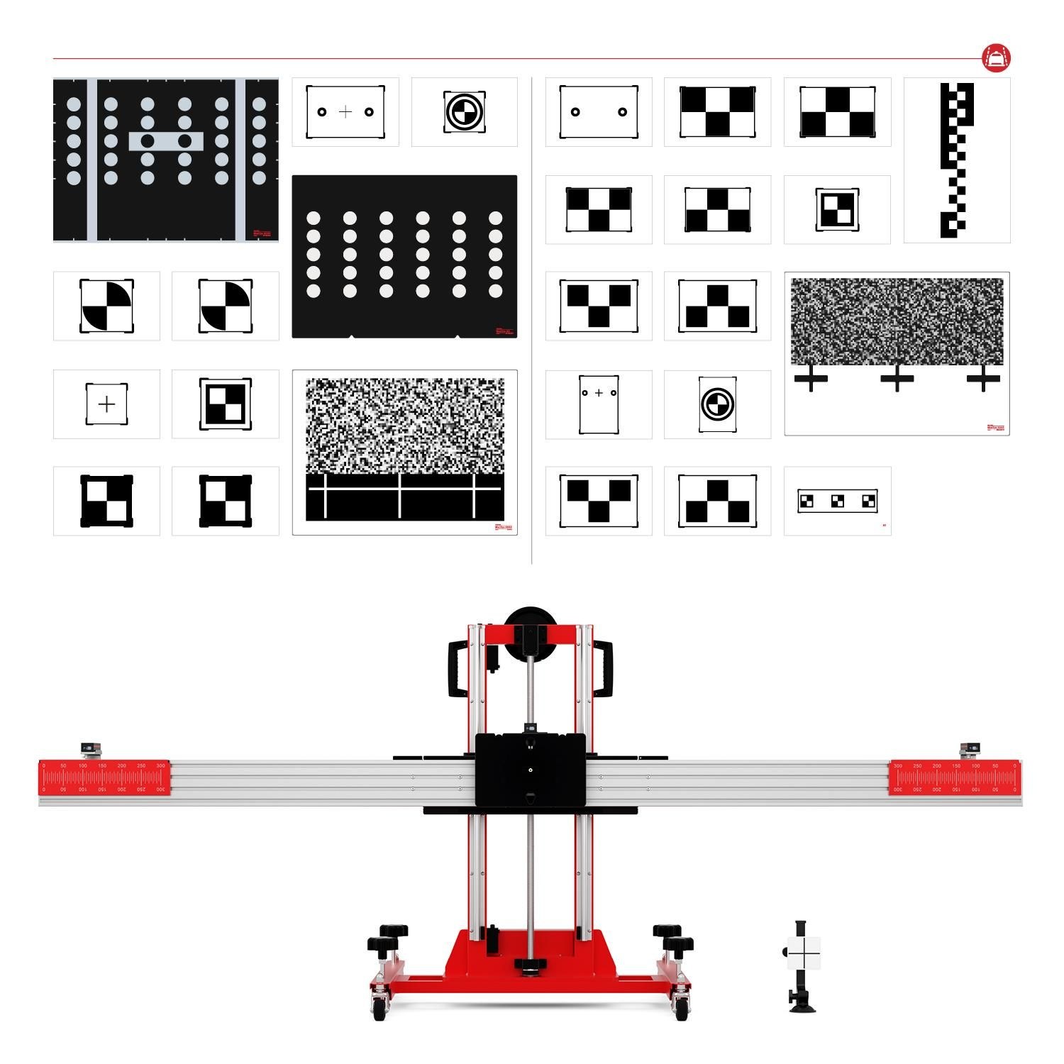 Autel Ldw Calibration Pack Incl. Stand, Frame, Targets, Patterns and ...