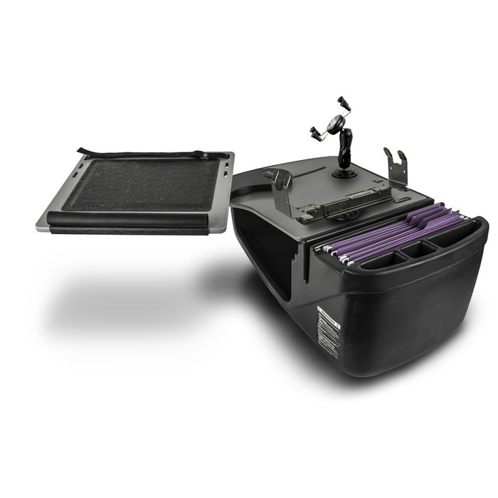 AutoExec Reach Desk Front Seat with Power Inverter, Printer Stand and X ...