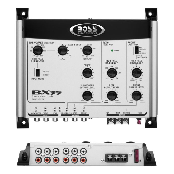 Boss Audio 3 Way Electronic Crossover