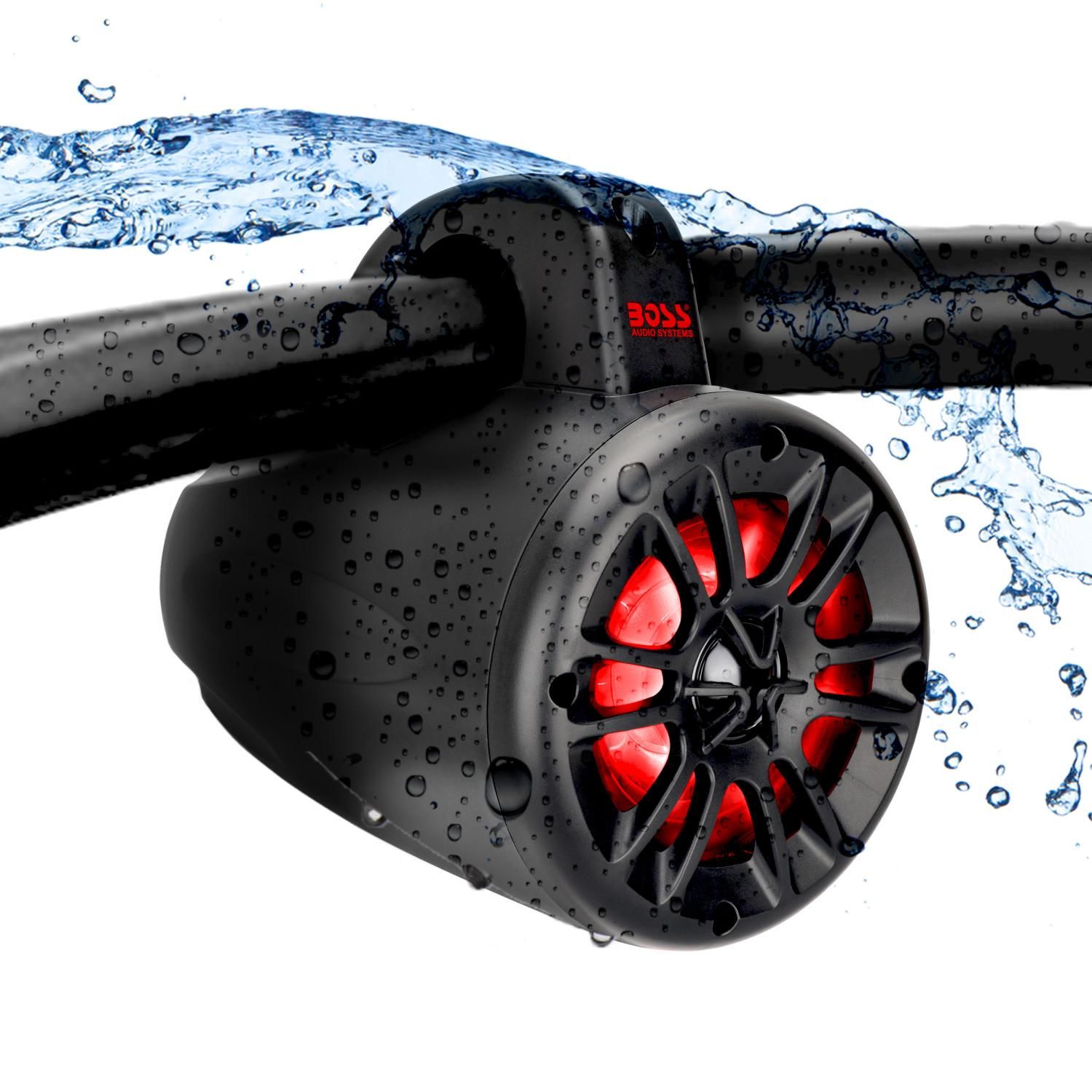 Boss Audio Systems 4 in. Waketower Speakers with Rgb