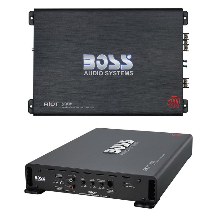 Boss Audio Riot 2,000 Watts Mono Block Amplifier