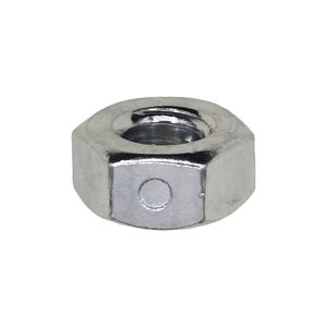 Auveco 1/4in-20 Two Way Lock Nut - Zinc, 100 Piece