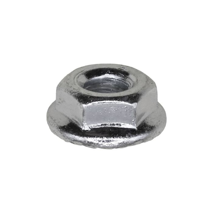 Auveco 1/4-20 19/32 Outside Diameter, Spin Lock Nut with Serrated 100 Piece