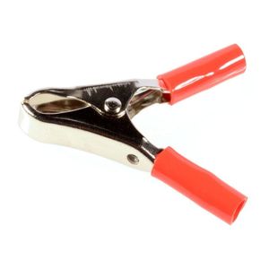 Auveco 10 Amps 2 1/4in Red Insulation Test Clip 5 Piece