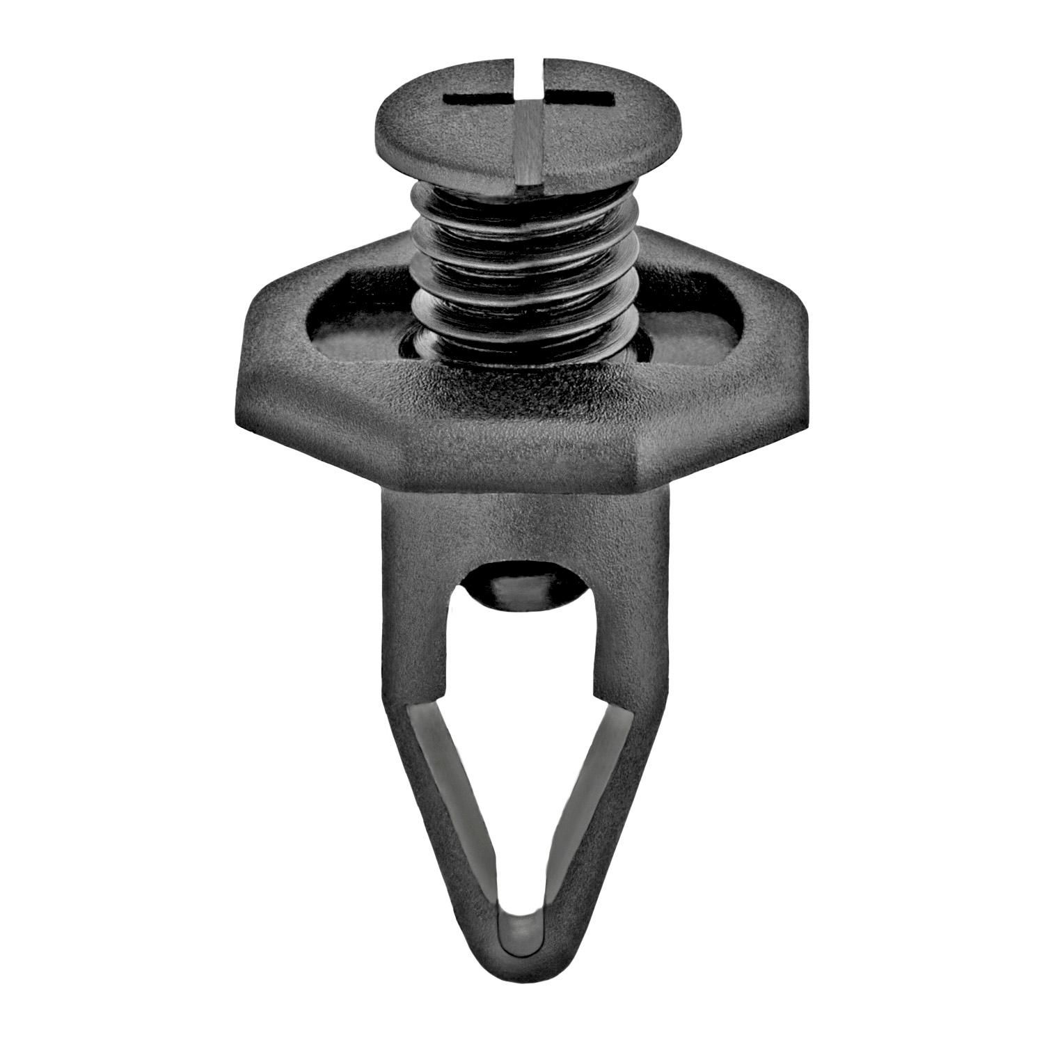 Auveco Honda Push-Type Retainer 20mm Head Diameter 24mm Length 10 Piece