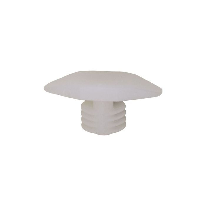 Auveco White Nylon Chrysler Weatherstrip Retainer 100 Piece