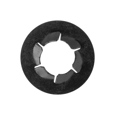 Auveco 3/8 Bolt 25/32 O.D. Black Phosphate Pushnut Bolt Retainer 100 Piece