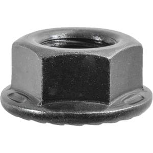 Auveco 3/8-24 Thread 3/4in O.D, Spin Lock Nut with Serrated 50 Piece