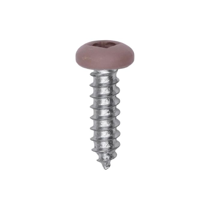 Auveco 6 x 1/2in Tan Painted Square Drive Pan Head Tapping Screw ...