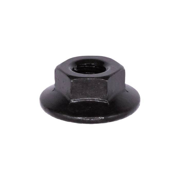 Auveco 1/4in-20 Threads 11/16in O.D, Spin Lock Nut with Serrated 100 Piece