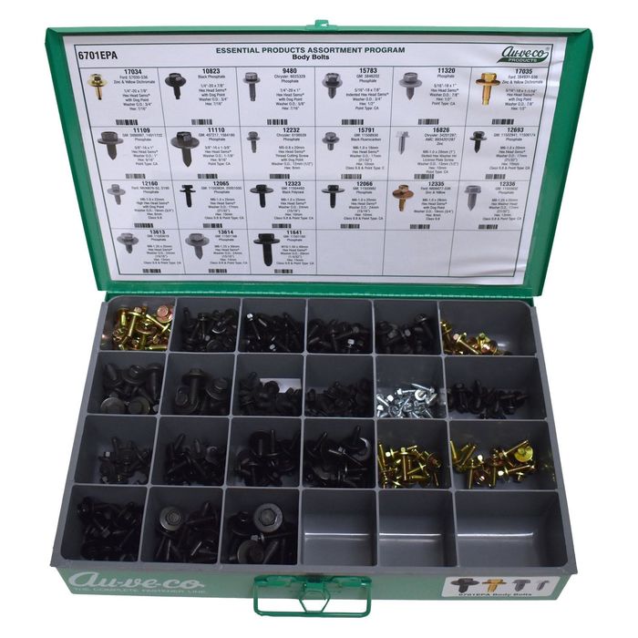 Auveco Body Bolt Assortment