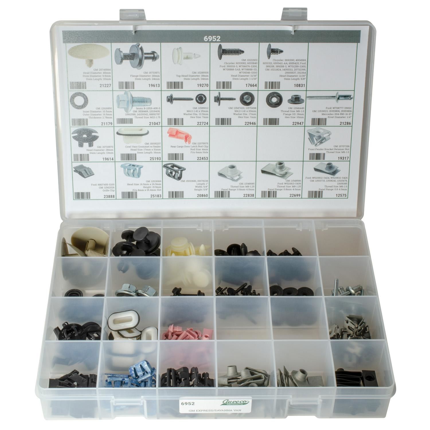 Auveco Quik-Select II Chevy Express - GMC Savanna Clip and Fastener