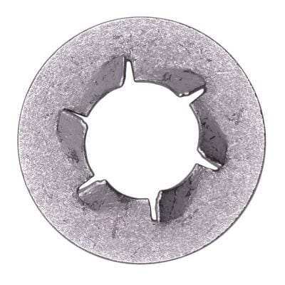 Auveco 27/32 O.D. 7/16 Bolt Pushnut Bolt Retainer 100 Piece