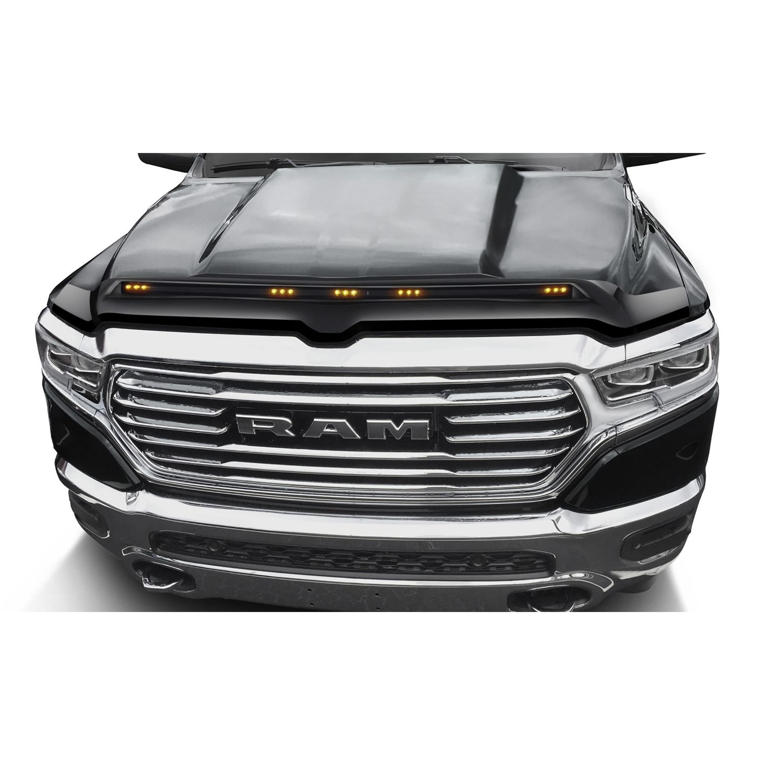 Auto Ventshade (AVS) Aeroskin LightShield Diamond Black Bug Deflector ...