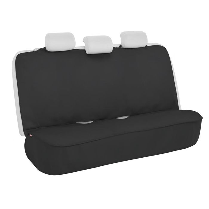 Motor Trend Black Waterproof Bench Rear Seat Protector