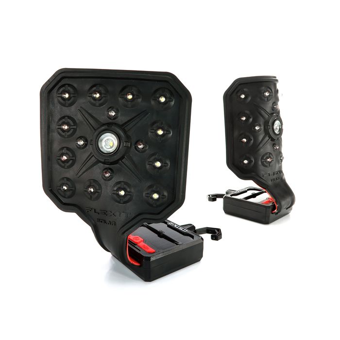 Striker 500 Lumens Solar Flexible Flashlight Hands Free