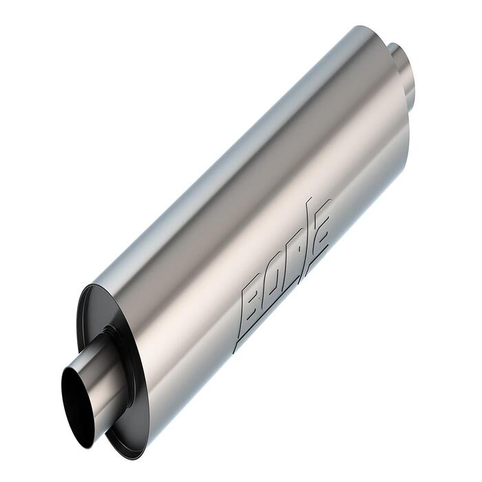 Borla 3in Center Inlet and Outlet Stainless Steel Muffler