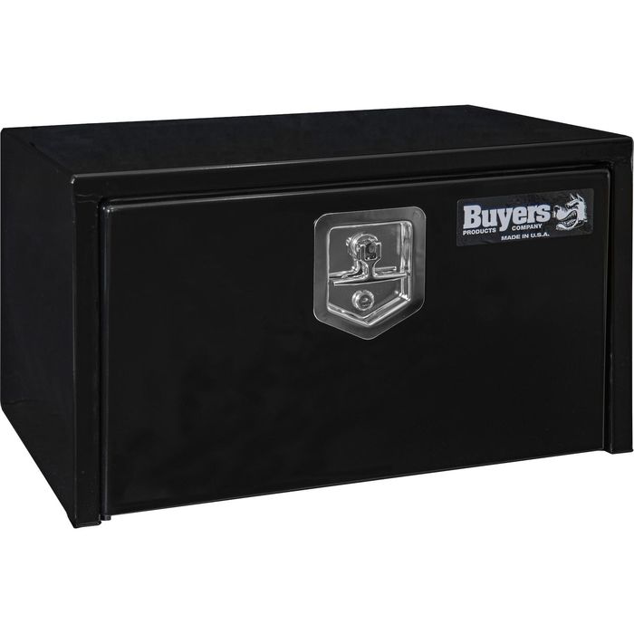 Buyers Products 14in x 16in x 24in Black Steel Underbody Truck Box