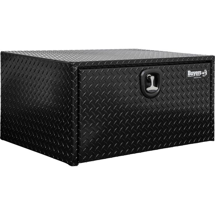 Buyers Products 24in x 24in x 24in Black Diamond Tread Aluminum ...