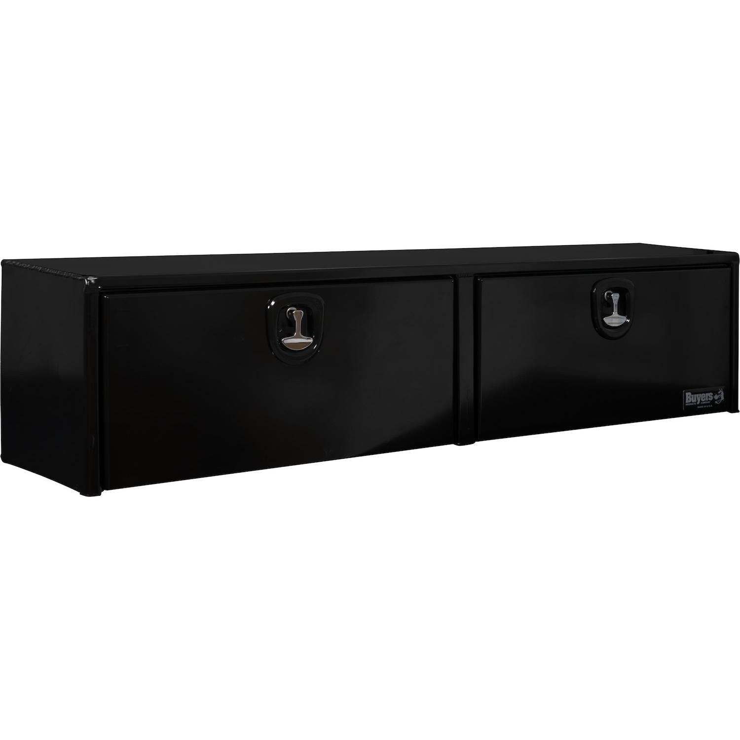 Buyers Products Black 16in x 13in x 72in Smooth Aluminum Topsider Truck Box