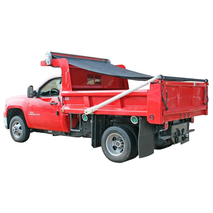 Buyers Products 14 to 23ft Aluminum Tarp Kit with a 900W/90 Gear Motor ...