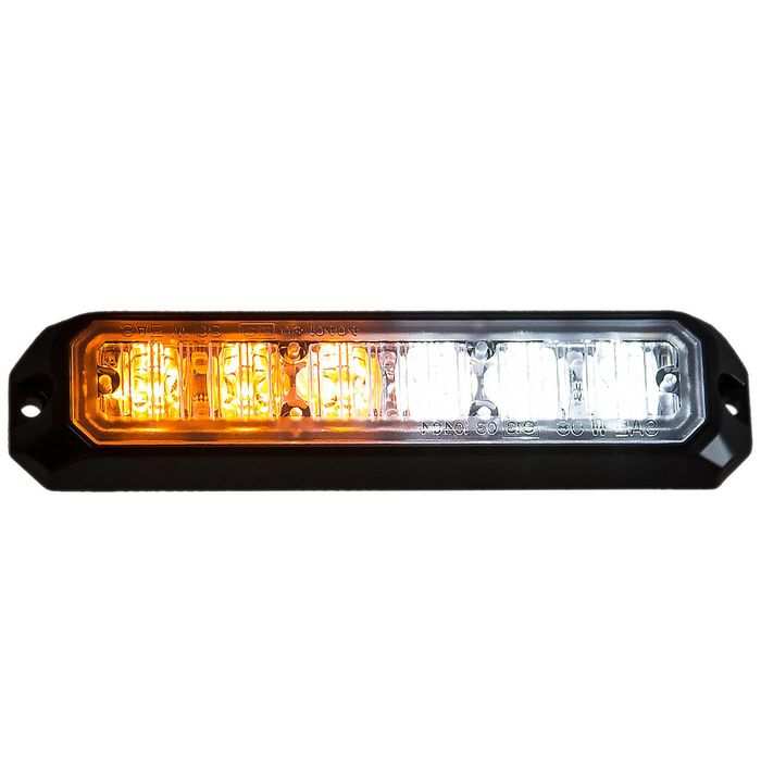 Buyers Products Amber/Clear 5in LED Strobe Light
