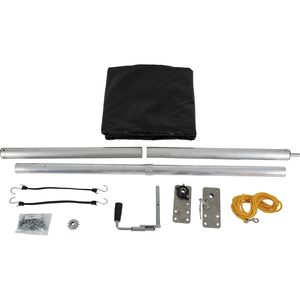 Buyers Products Round Axle, Dump Tarp Kit, Less Tarp