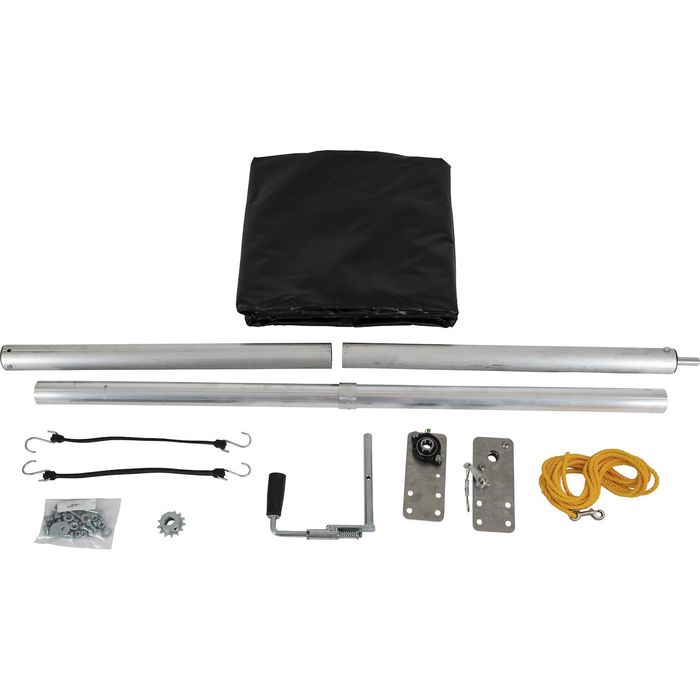 Buyers Products Round Axle, Dump Tarp Kit, Less Tarp