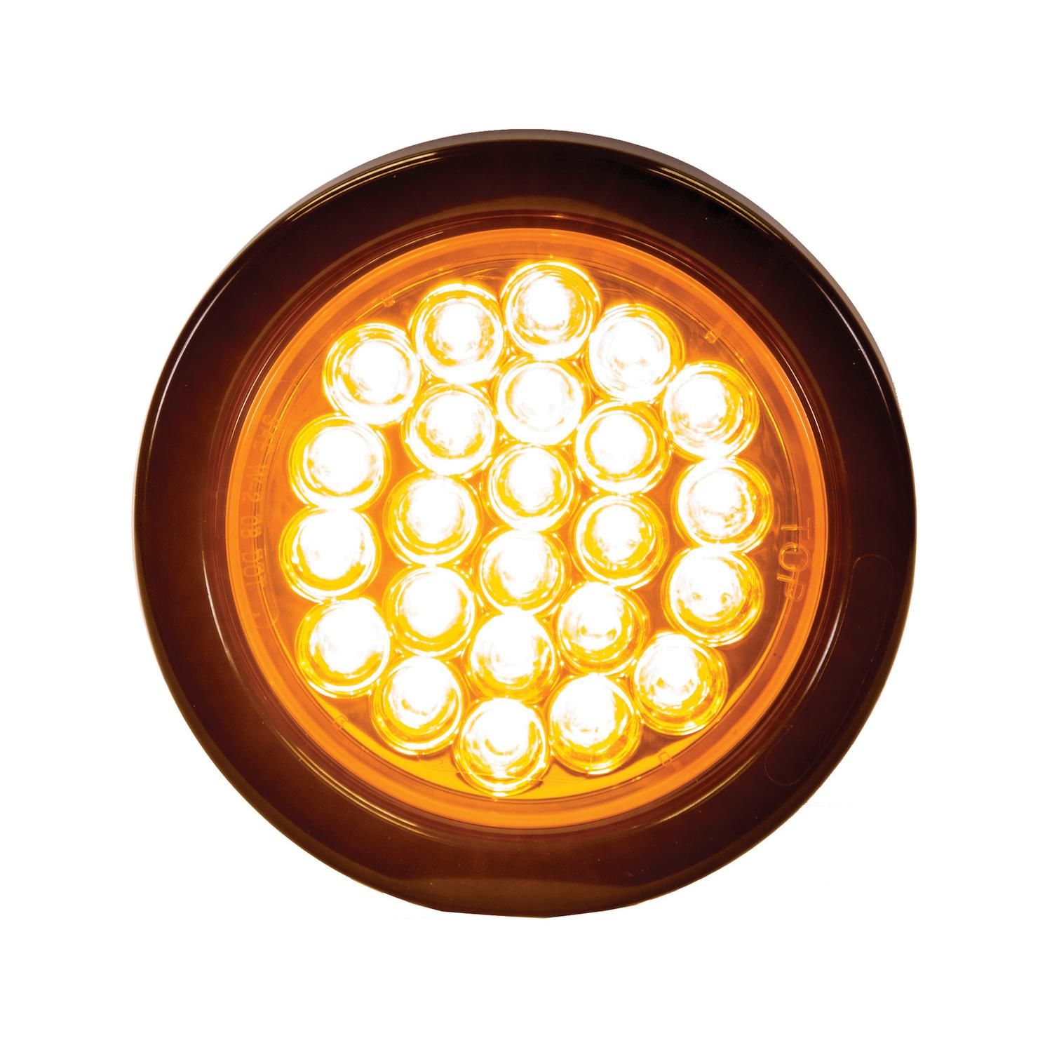 Buyers Products Amber 4in Round Recessed Strobe