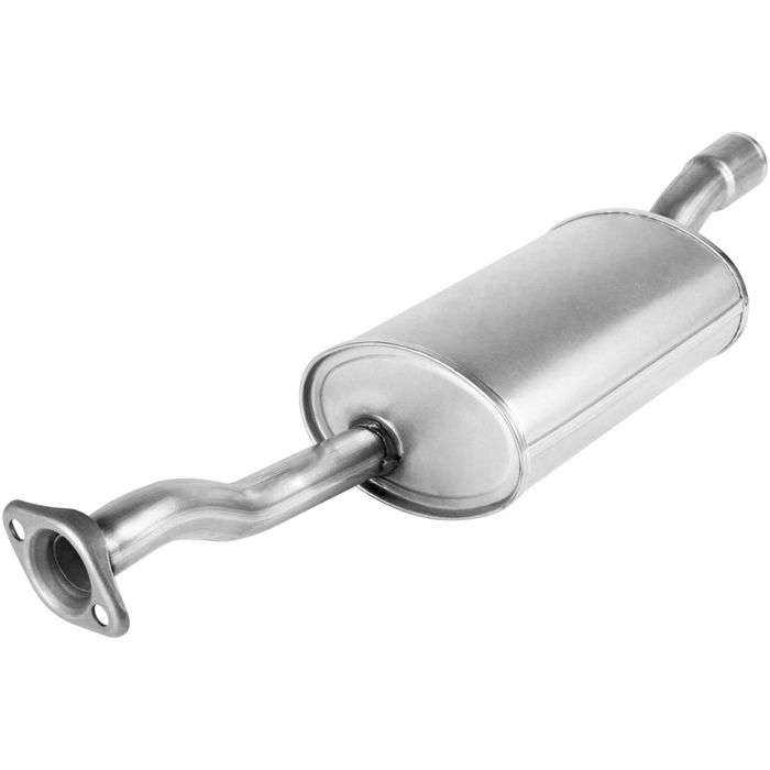 BRExhaust Flanged Tip 2.375in Exhaust Muffler Assembly 163-050-BX