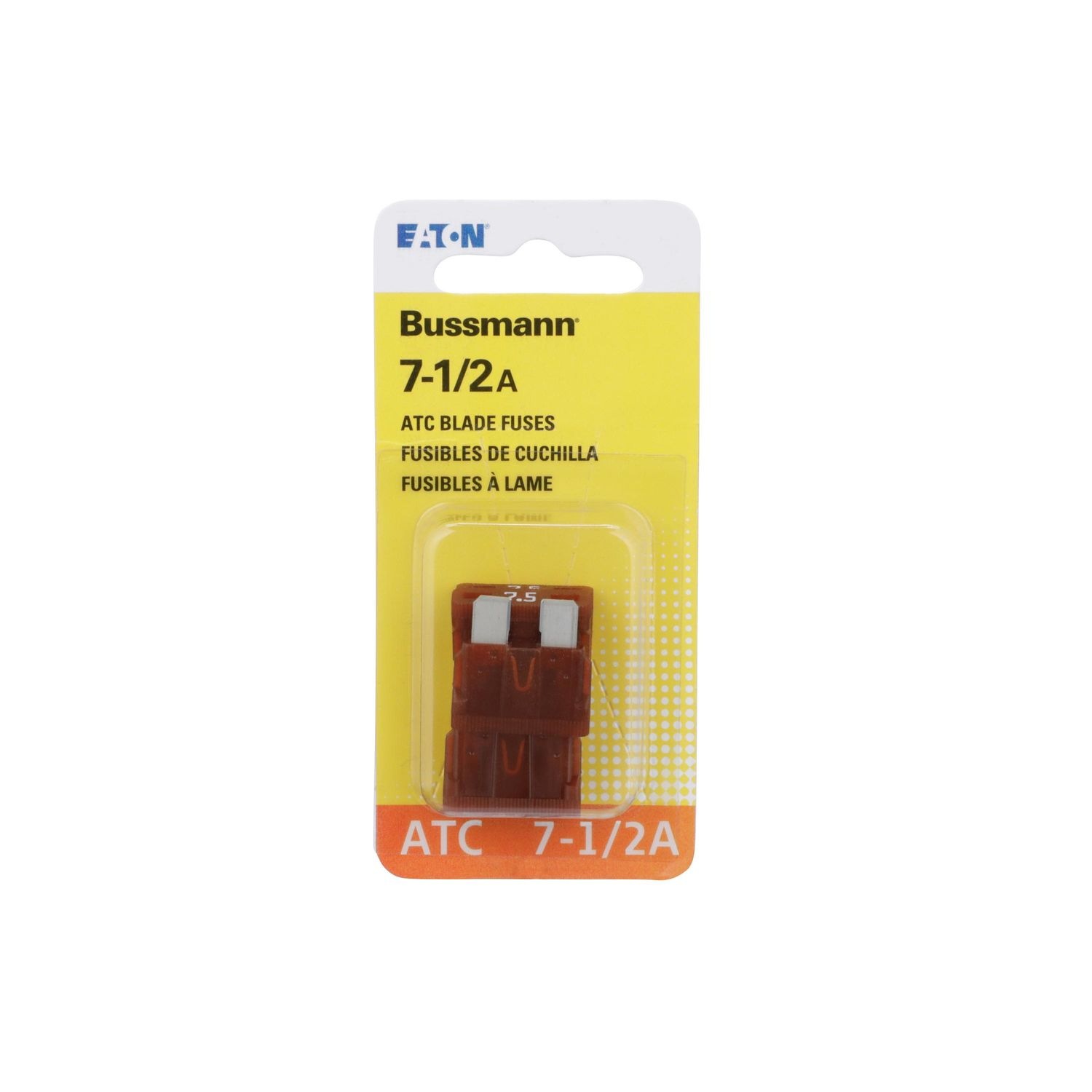 Bussmann 7.5 Amp ATC Blade Fuse 5 Piece