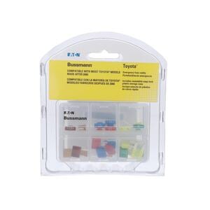 Bussmann Toyota Emergency Fuse Caddy 25 Piece