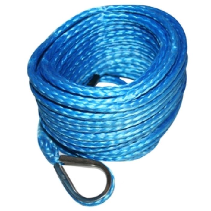 Bulldog Winch 6mm x 50ft ATV Synthetic Rope