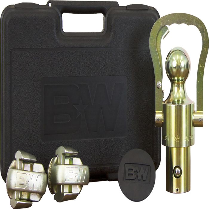 B&W Trailer Hitches 2 5/16in 30,000lbs Ball/Rubber Hole Plug/Safety ...