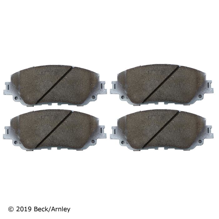 Beck Arnley Ceramic Disc Brake Pad Set 085 2093