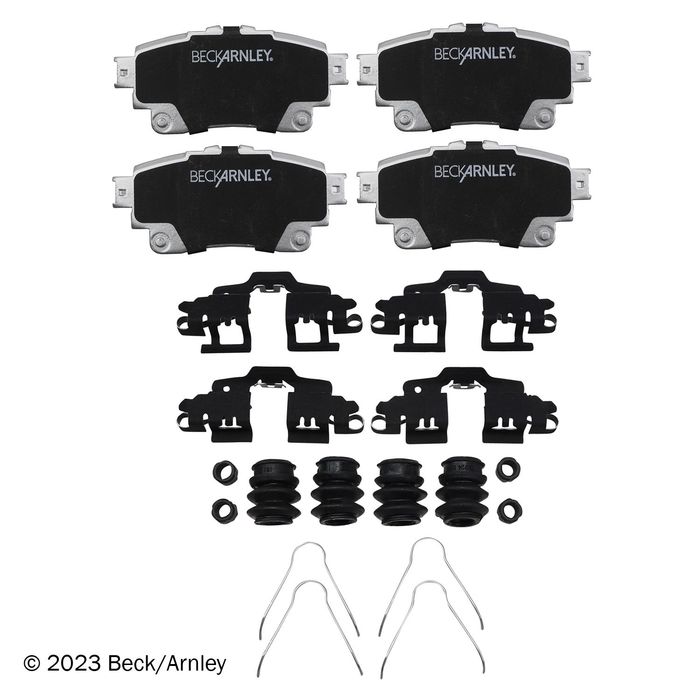 Beck/Arnley Ceramic Disc Brake Pad Set 085-7109B
