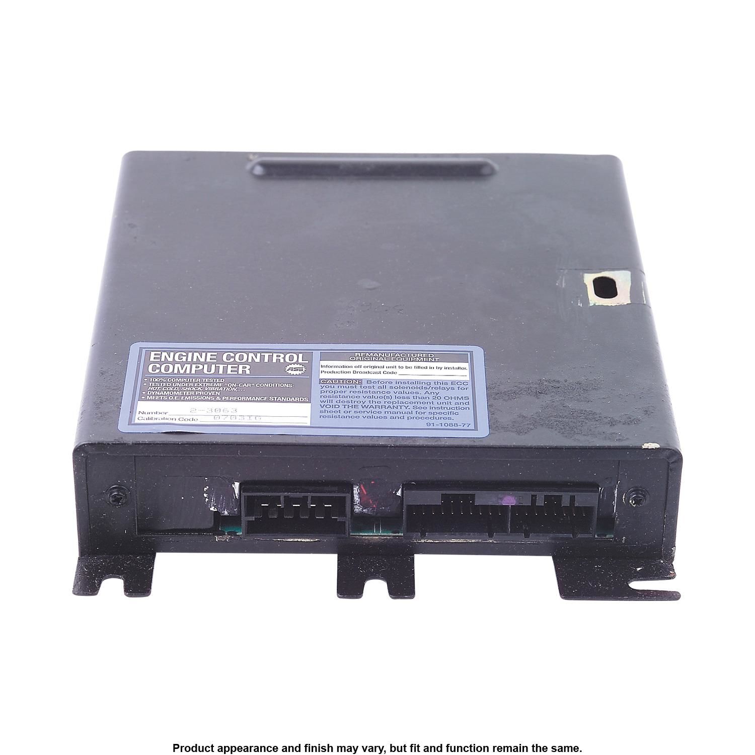 Cardone Reman Engine Control Computer 72-3063 Cardone Reman Engine Control Computer 72-3063