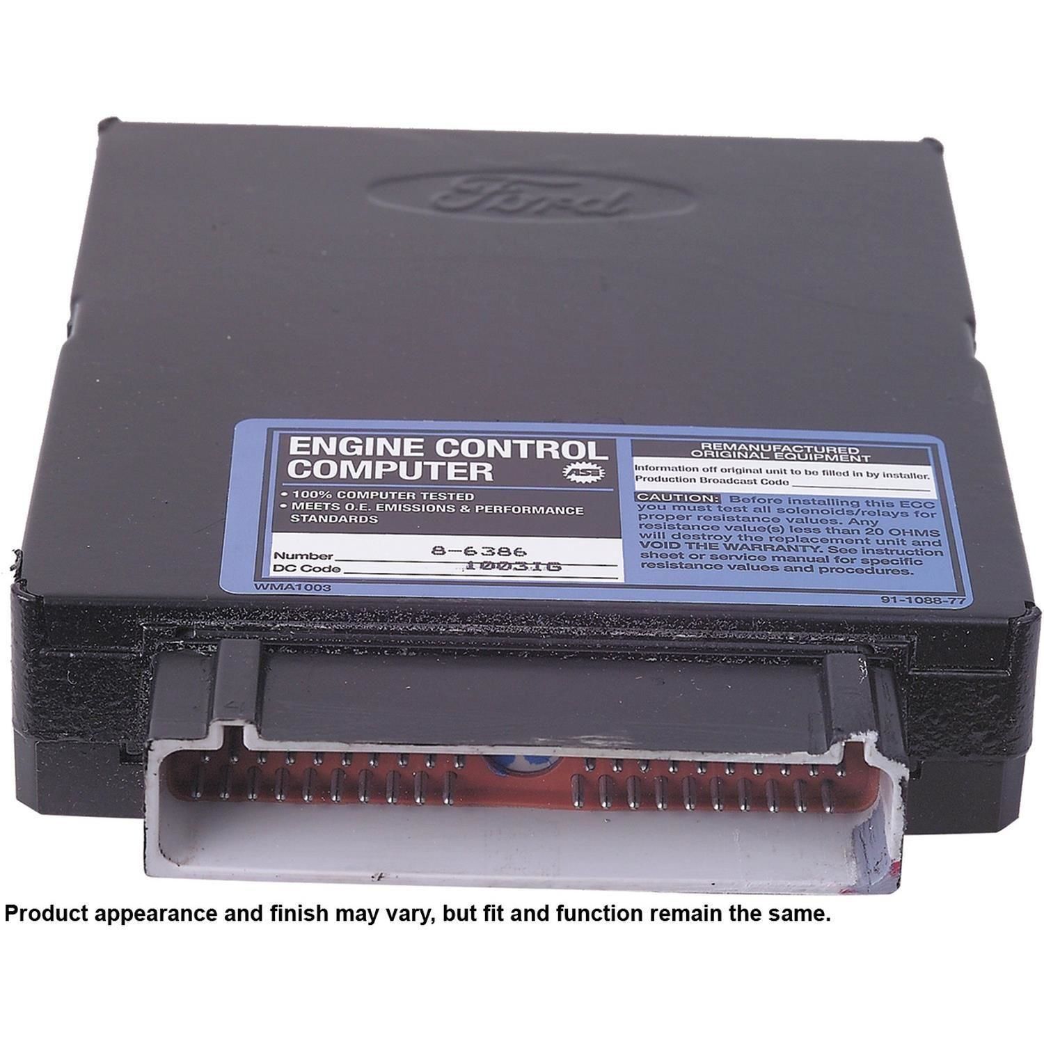 Cardone Remanufactured Engine Control Computer 78-6386 Cardone Remanufactured Engine Control Computer 78-6386